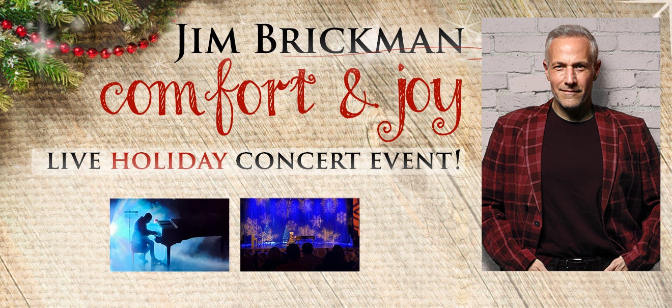 Jim Brickman's "Comfort & Joy" | Playhouse Square
